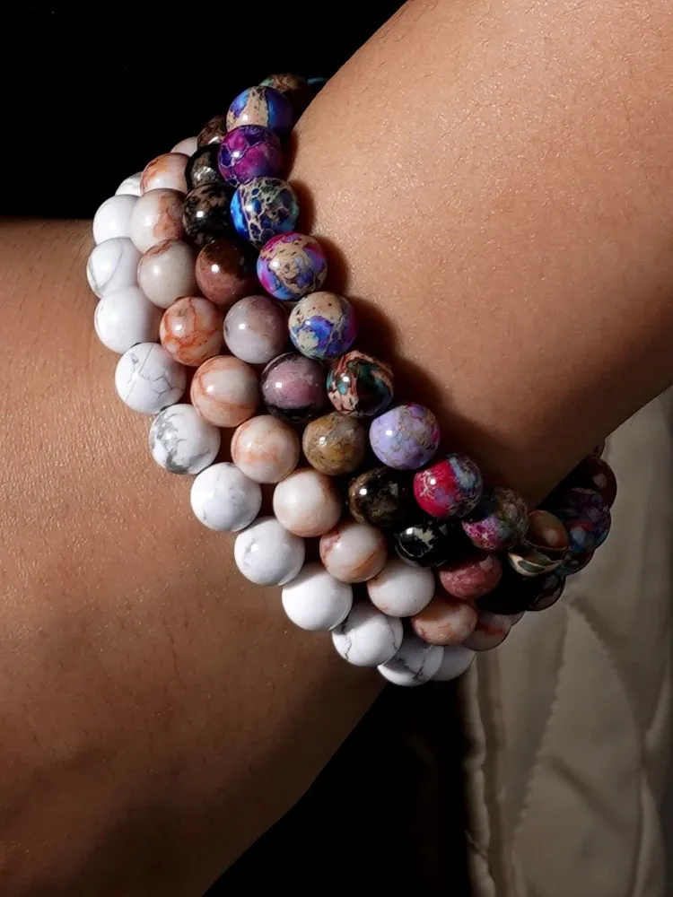 Go2boho Healing Energy Gemstone Bracelets 2024 New Super Flashy Handcrafted Boho Jewelry ...