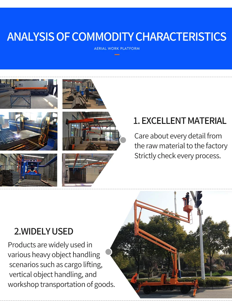 360 Swivel Turret Articulated Telescopic Boom Towable Spider Nacelle ...