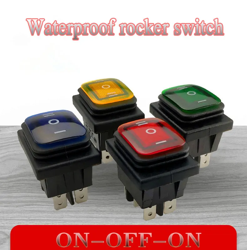 3 Position 6 Pin Switch - Wenzhou Rocker T125 R11 16A 250V