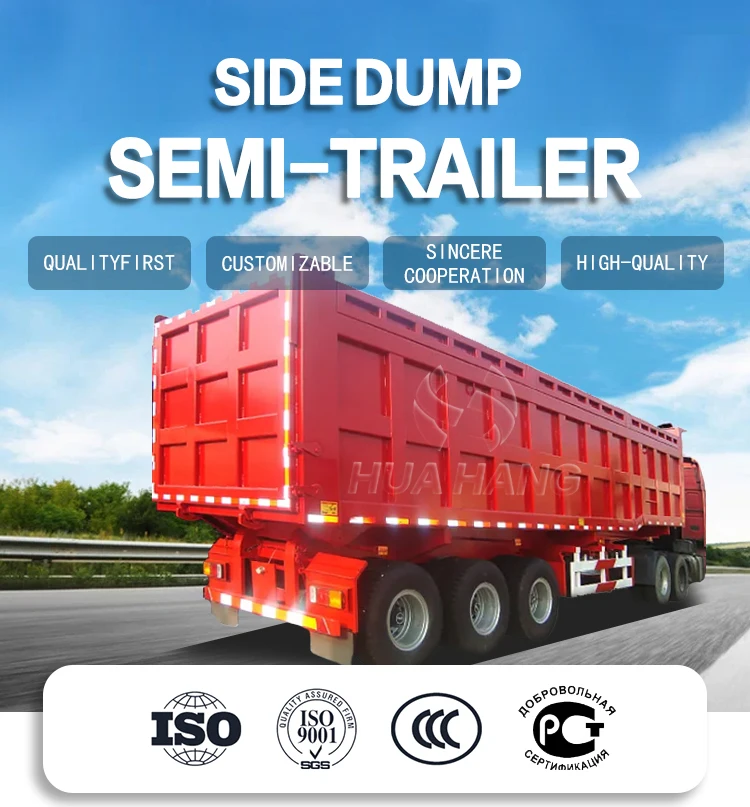 New Tri-axle 40 Feet Flatbed Truck Trailer 40ft Flat Bed Semi Trailer ...