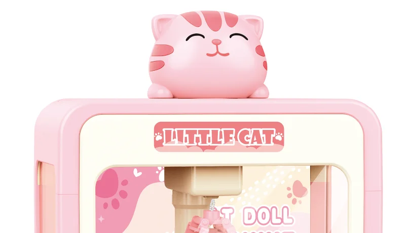 Mini Claw Machine Kit Cute Kids Game Toy With Light Sound Custom Claw ...