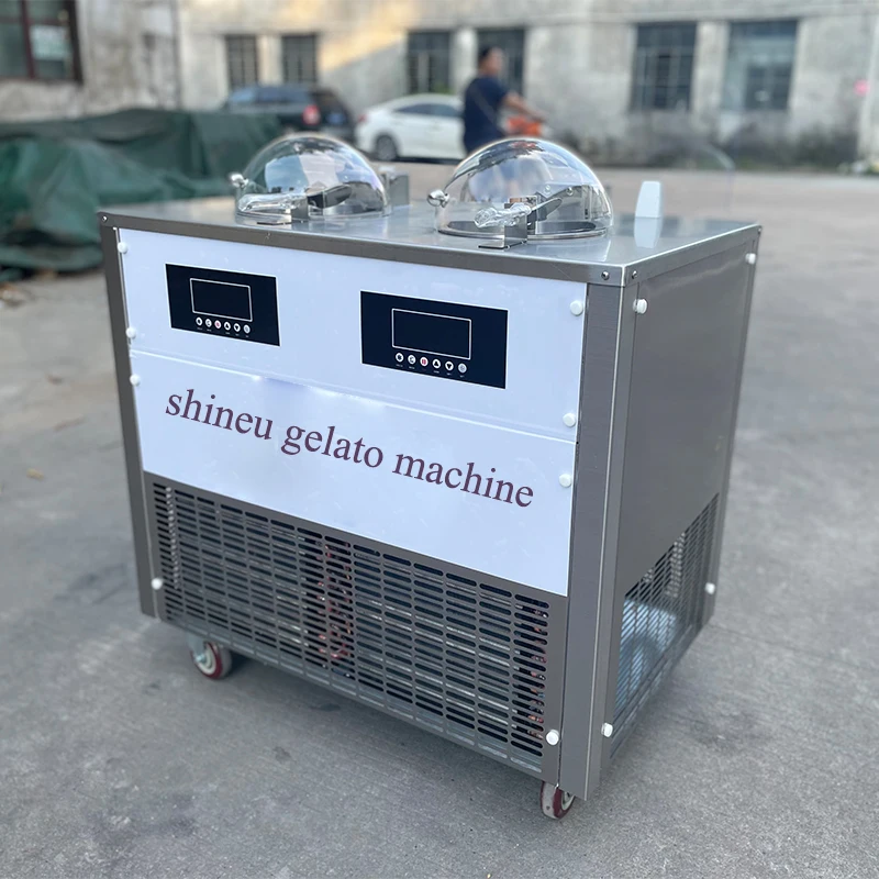 Batch Freezer Gelato Machine 3 Bowls Gelato Maker Machine Commercial ...
