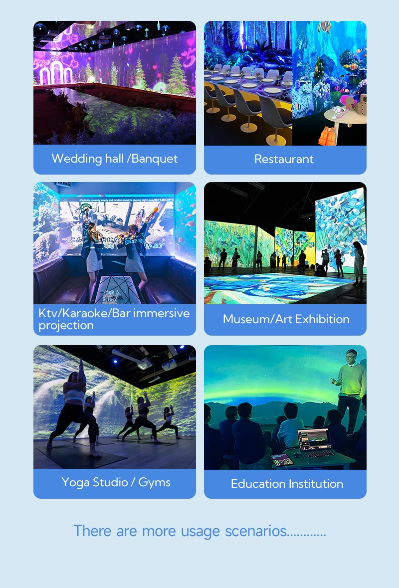 Immersive Projection Experience for Restaurants & Hotels