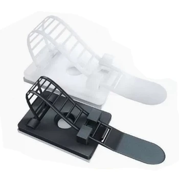 Adjustable Wire Clamp Cable Clamp Self Adhesive Cable Tie Mount Holder ...