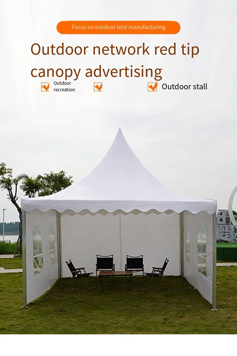 Custom Banquet Event Tent Exhibition Spire Canopy Outdoor Wedding ...