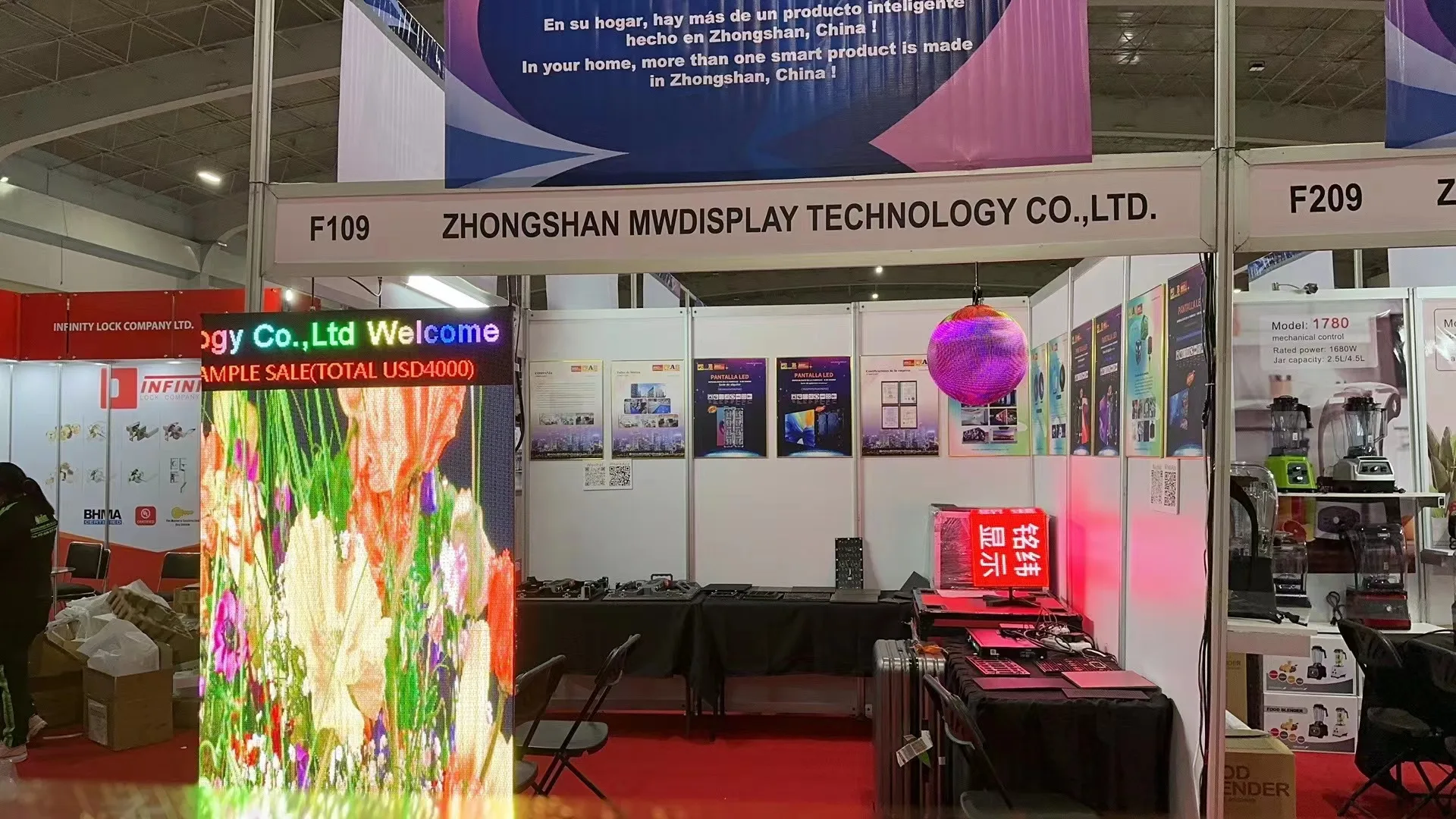 High Quality Event Stage Background Wall Rental Led Panel Wall 250 ...