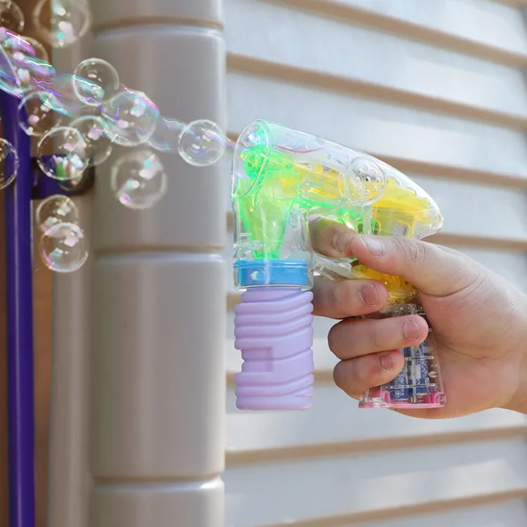 Artcreativity Light up Bubble Gun Blaster LED Indoor & Outdoor Toys for ...
