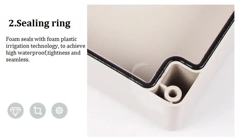 IP66 Outdoor Plastic Enclosure IP65 Waterproof ABS Plastic Electrical ...