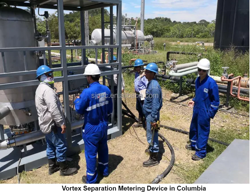 Oil And Gas Multiphase Flow Meter Accurate 3 Phase Measurement