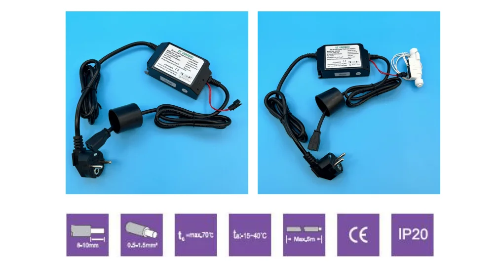 Combined Alarming & Water Flow Switch Type 10~24w Uv Lamp Driver For ...