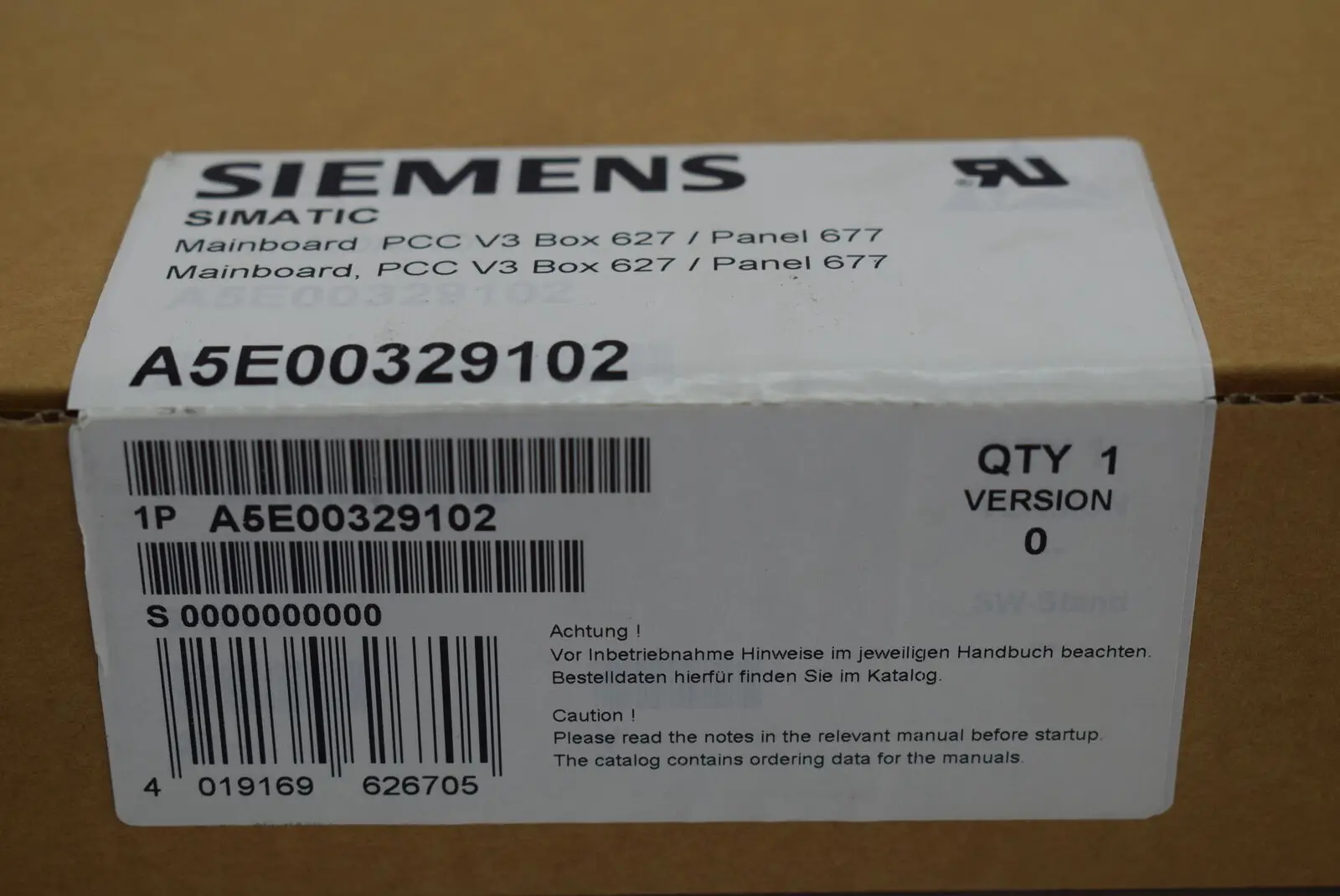 Iemens-placa Imática Oherboard,627,Anel 677,5329102 (a5e0 0329102 ...