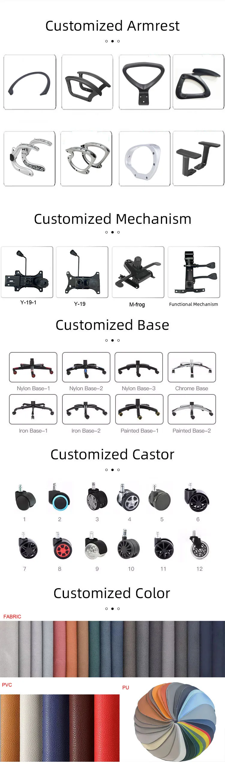 Adjustable Height Modern Design Boss Chair with Revolving Feature Iron ...