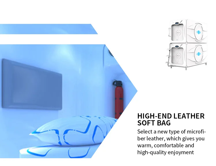 Sound Proof Sleeping Pods Hotel Capsule Double Bed Sleep Pod Capsule ...