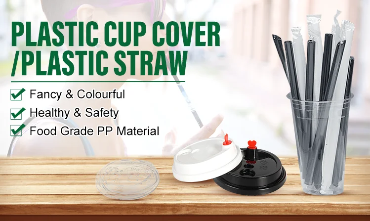 Bubble Tea Straw Individually Wrapped Plastic Disposable Black Boba ...