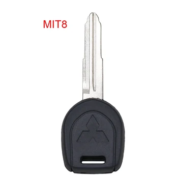 Mit8 Left Blade Transponder Car Ignition Blank Key Shell Case For ...
