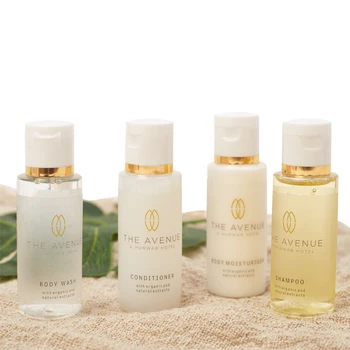 Custom Logo Luxury 5 Star Hotel 30ml 50ml Mini Disposable Shampoo And ...