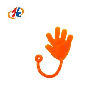 2024 New Oem/odm Customized Plastic Colorful Funny Mini Sticky Hand Toy ...