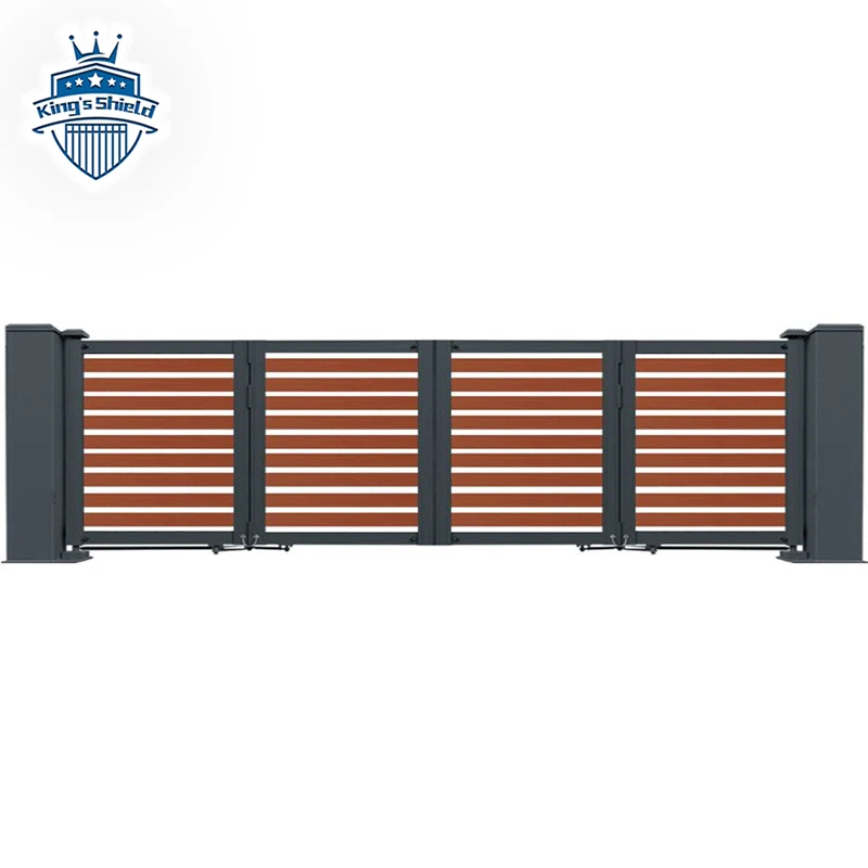 Driveway Slat Privacy Mansion Main House Bifold Type Villa Electric ...