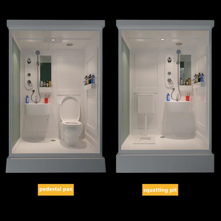 All In One Bathroom Unit Prefab Modular Bathroom Shower - Buy ...