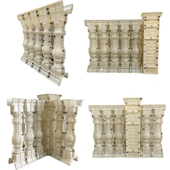Casting Plastic Decorative Classic Concrete Baluster Shape Form ...