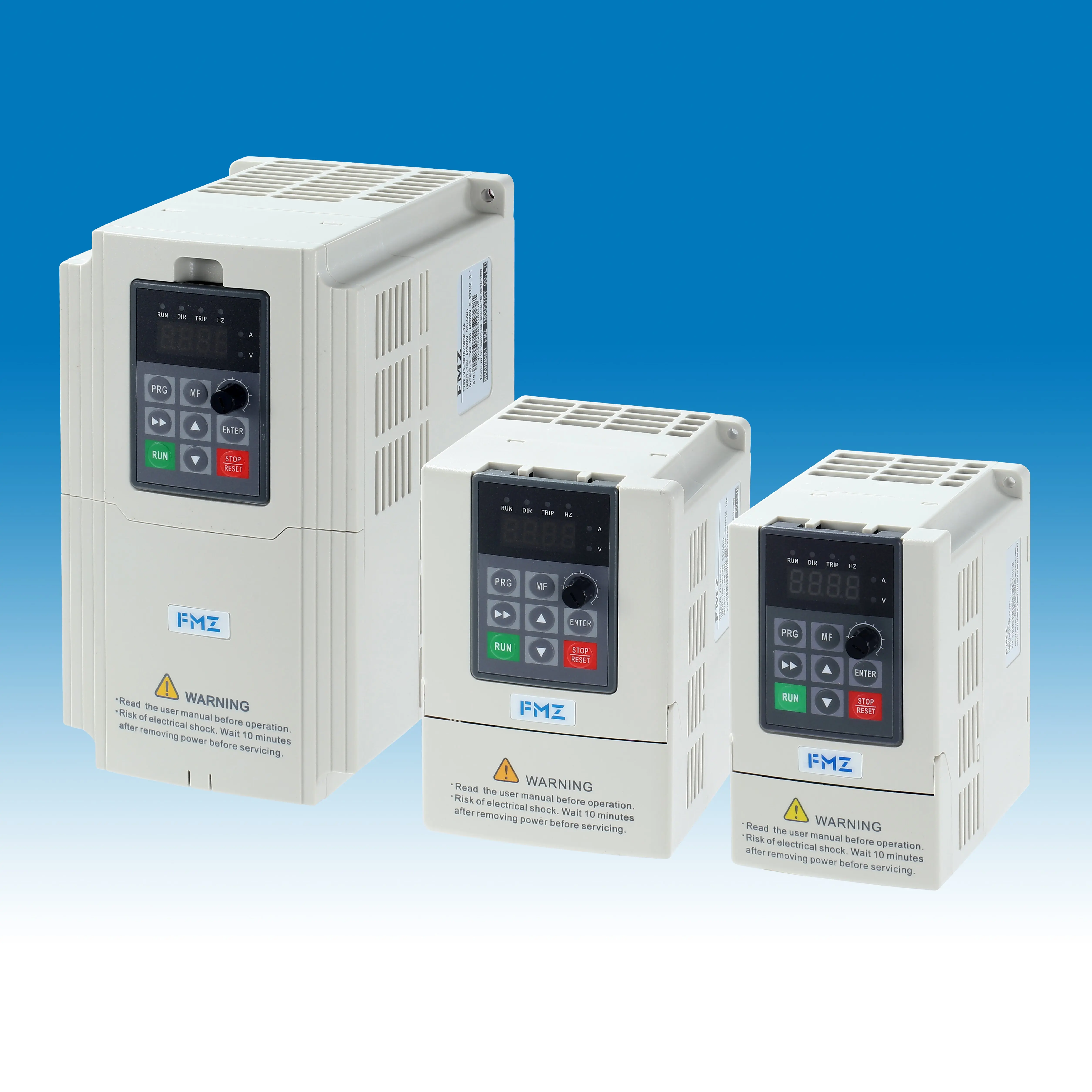 Single Phase AC Motor VFD Frequency Variator 1.5kW Variable Speed Drive ...