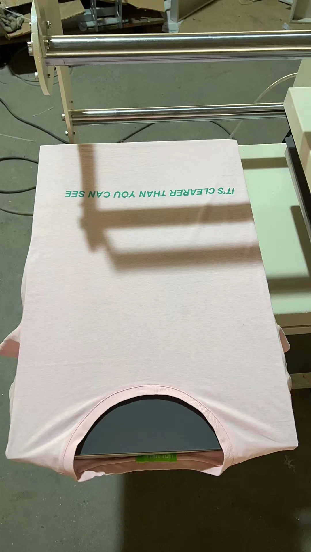 Pneumatic Shuttle Laser Alignment Dual Platens Heat Press