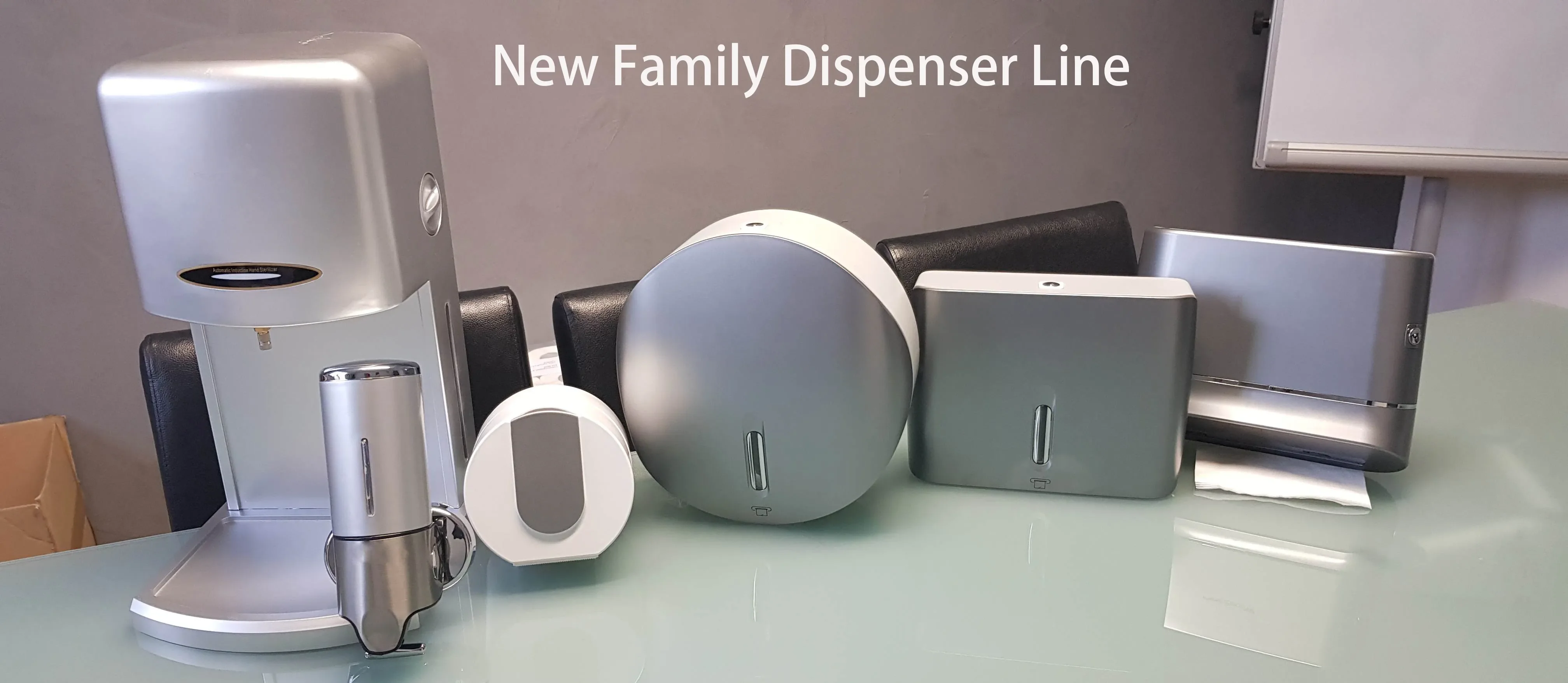 Bathroom Tissue Dispenser Wall Mounted Punch Free Paper Towel Dispenser ...