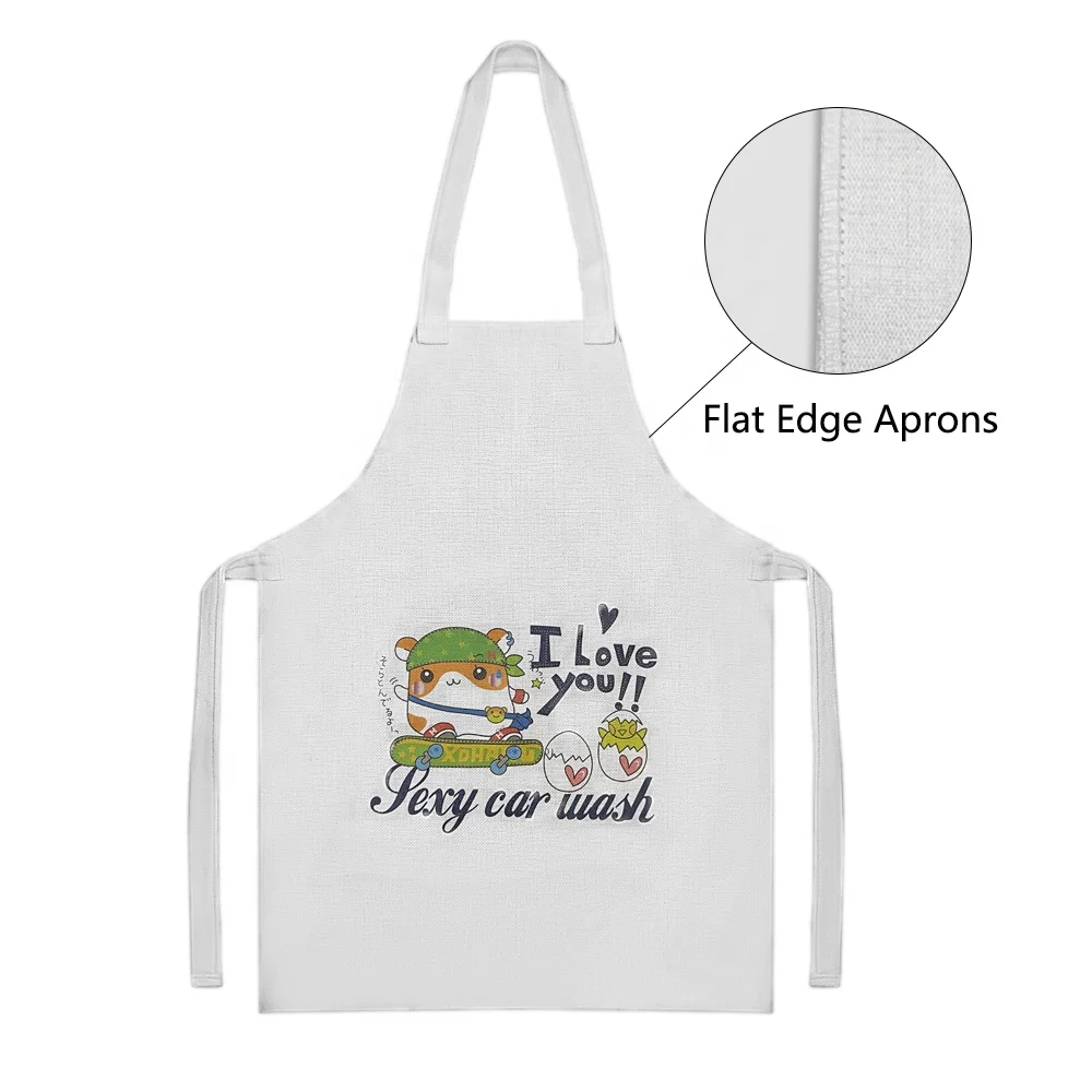 Prosub Adult & Child Sublimation Linen Aprons for Kitchen