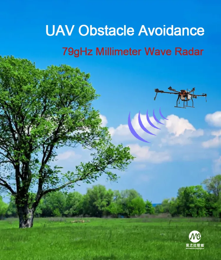 Smart Farming Crop Trees Detection Drone Agriculture Radar Sensor Front ...