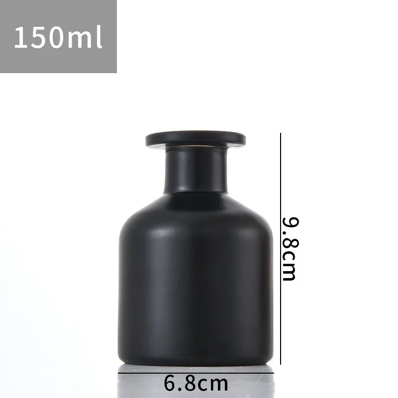 Cylindrical Glass Bottle Big Belly Diffuser Flameless Candles Fragrance ...