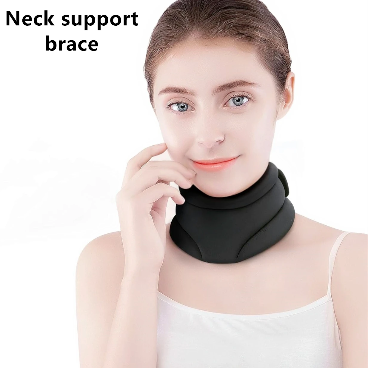 Soft Foam Neck Support Brace for Sleeping and Pressure Relief