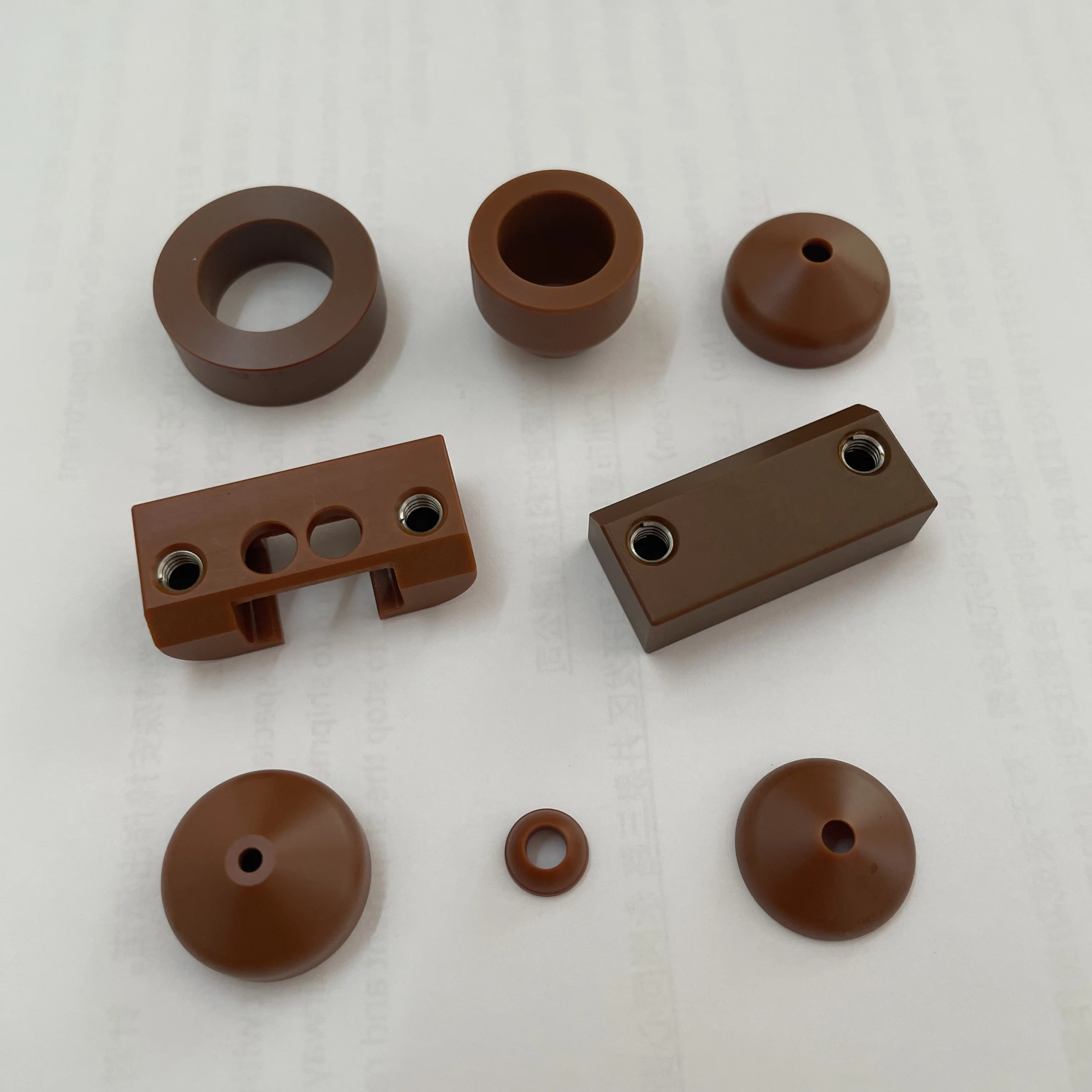 High Temperature Resistant Polyimide PI Plastic Nozzle