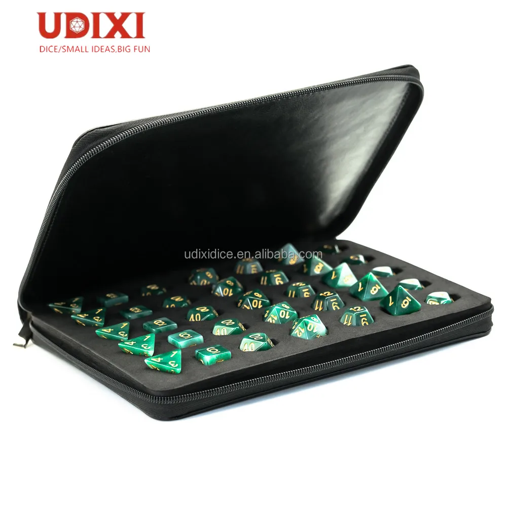 Udixi Leather Custom Made Dice Bag - Perfect for Rpgs