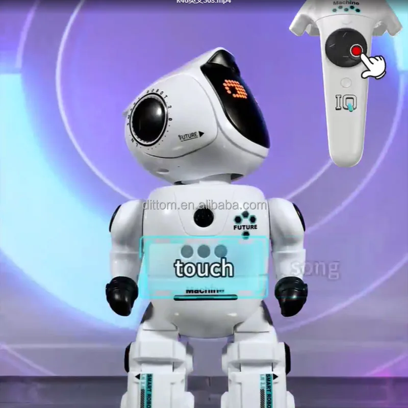 Gesture Double Control Programming Singing&dancing Robot