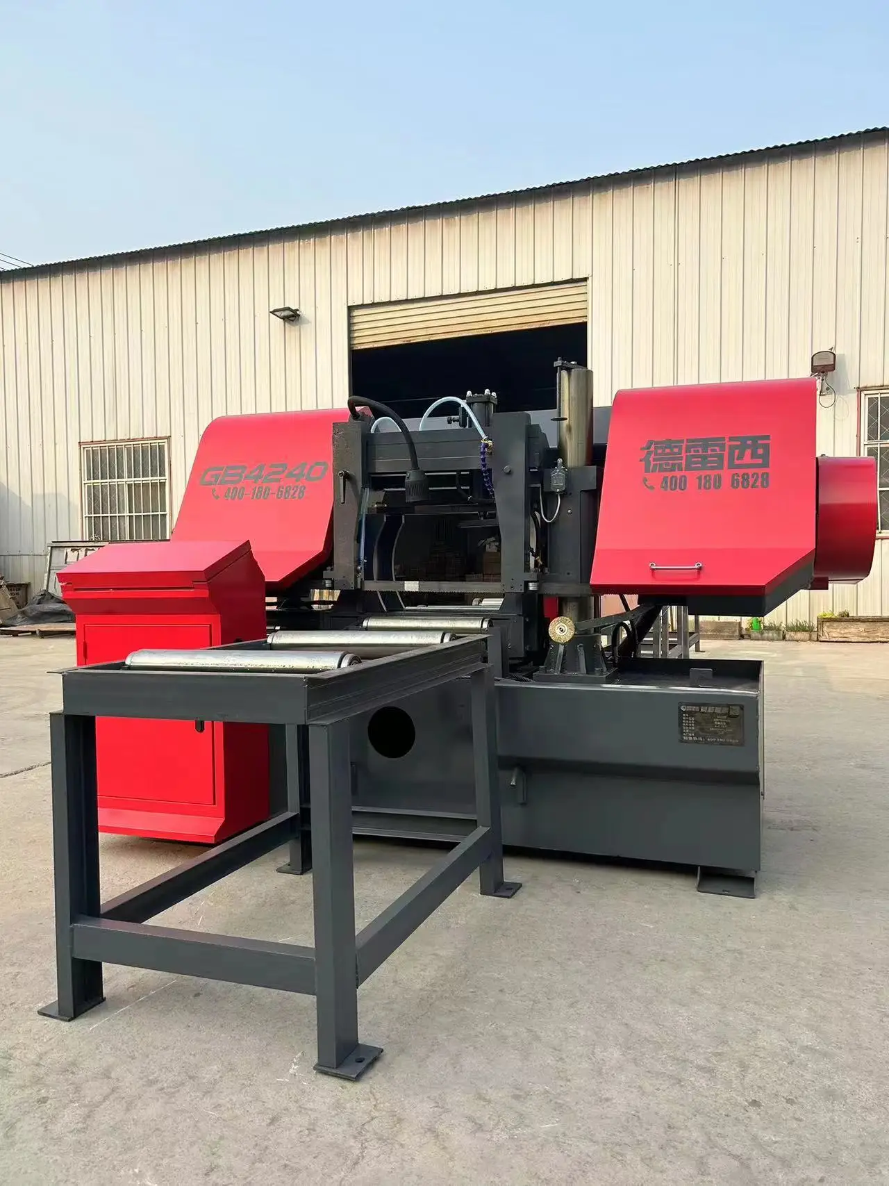 Quality Products Vertical Miter Cutting Kmy Dg 450 Double Column Semi ...
