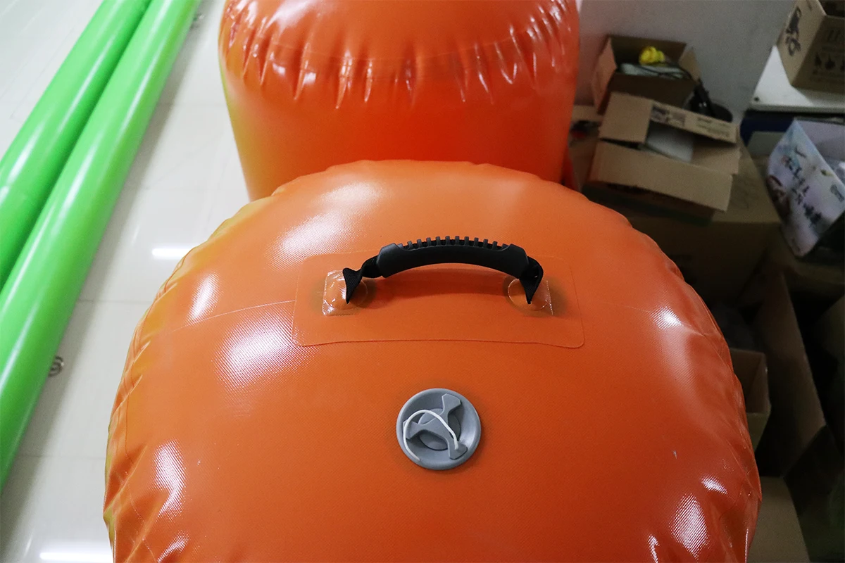 Inflatable PVC Swim Buoy for Water Parks and Sea Advertising Triangular ...