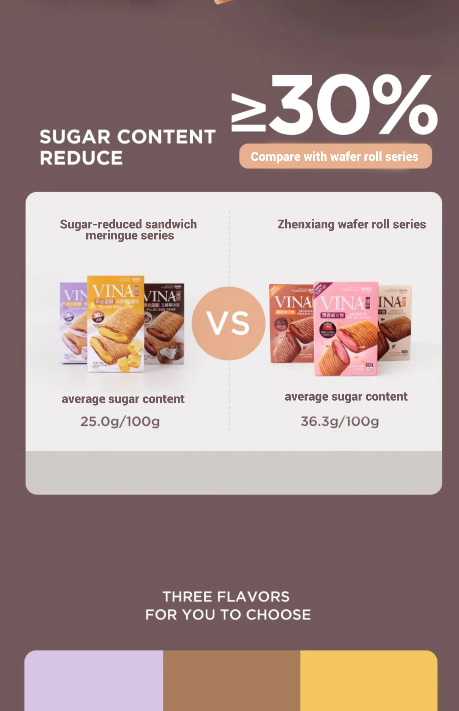 Franzzi Eag Crispy Taro Milk Flavored Cookies 100gx24 Sandwich Falitz ...