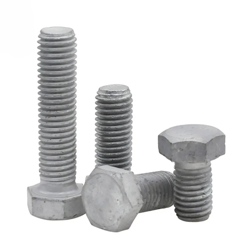 DIN933 Hex Bolts & Nut - Hot Dip Galvanized Fasteners