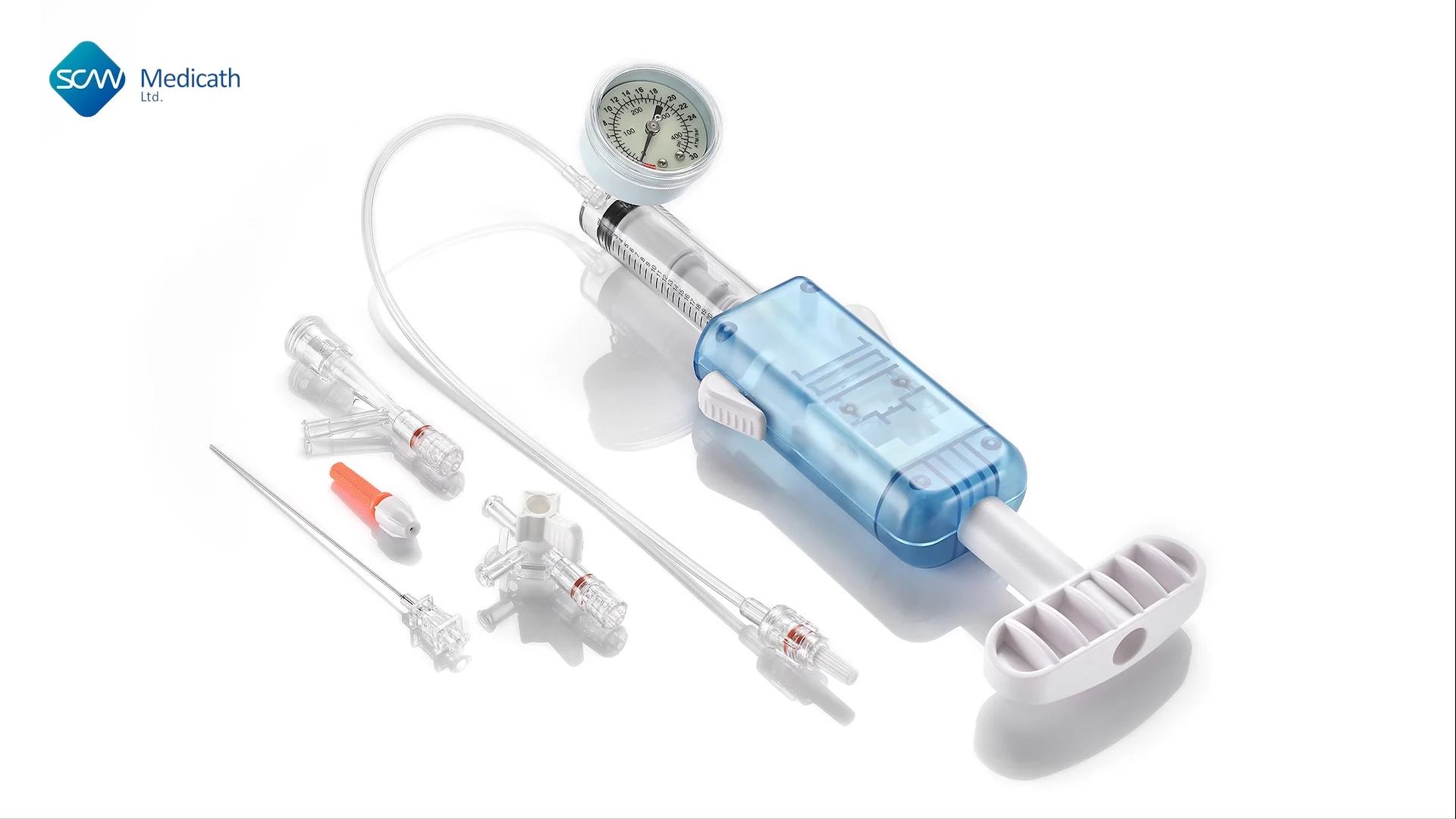 Medical Consumable 20ml Inflation Device Medical Balloon Inflation ...