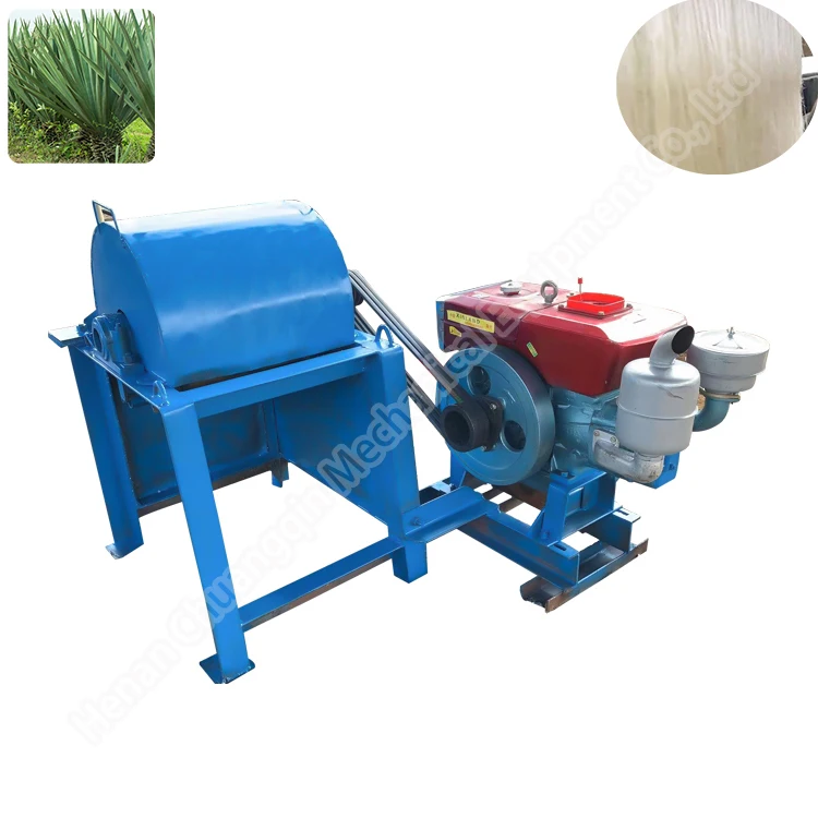 Multifunctional Banana Fiber Extracting Automatic Machine Sisal Fiber ...