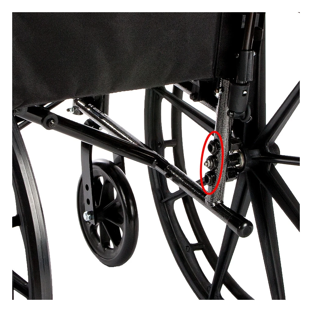 Brother Medical Detachable Backrest & Leg Rest Wheelchair