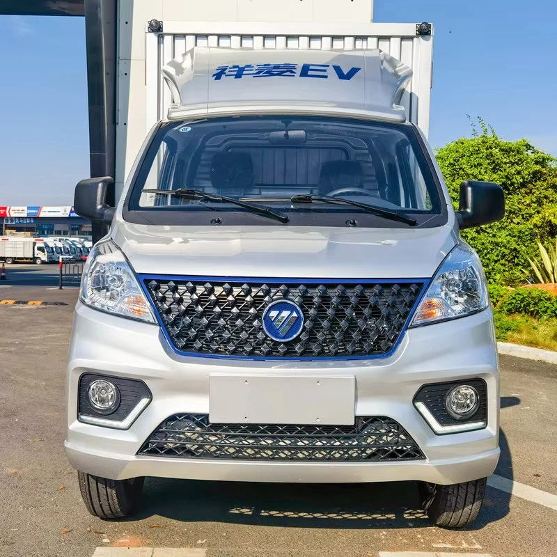 Single Row Seat Pure Electric Mini Freight Van Truck 4x2 Drive ...
