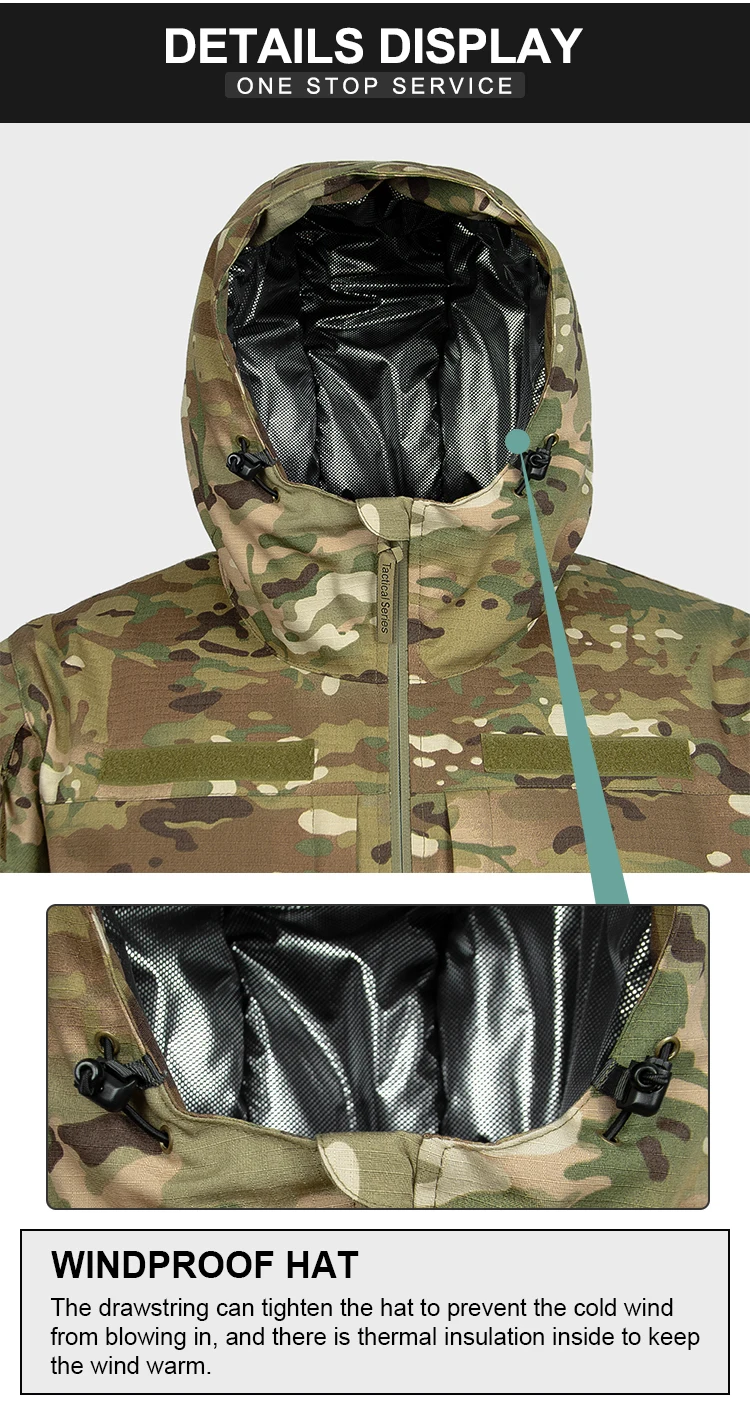 Oem Custom Mens Camo Tactical Padded Bubble Down Puffer Jacket - Buy ...