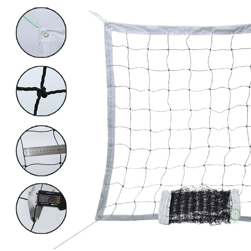 High Quality Customized Logo Volleyball Net Red Volleyball Enthusiast ...