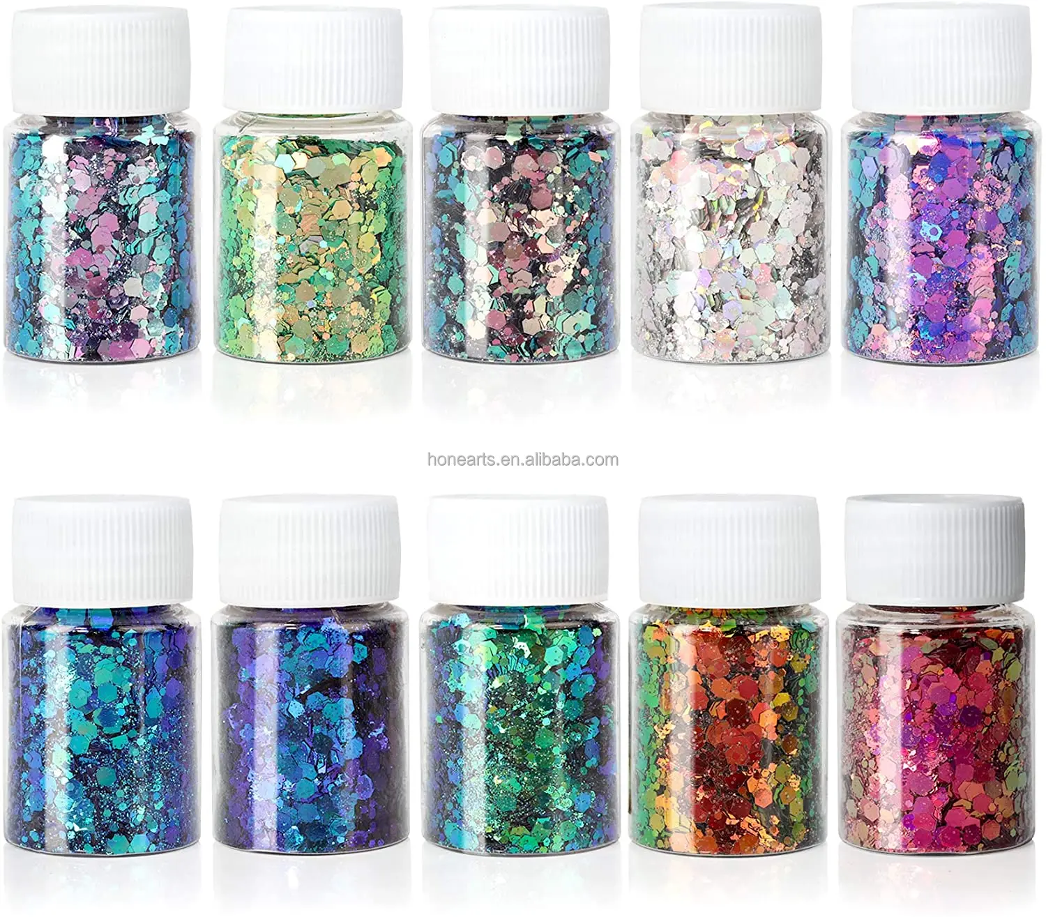 Eco-friendly Biodegradable Glitter for Cosmetics & Crafts