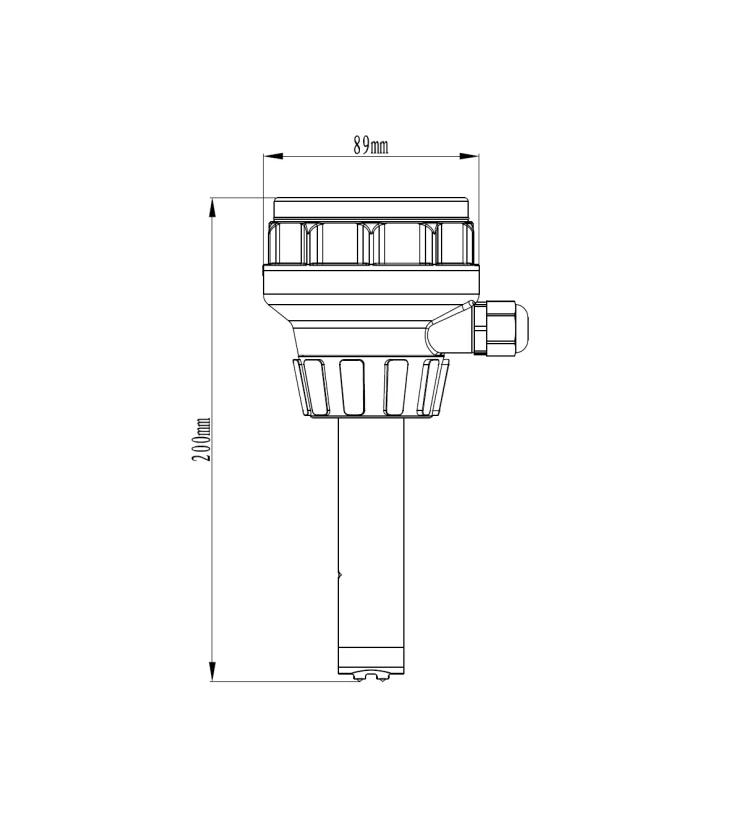 Electromagnetic Flow Meter Insertion Type FET-8920 by CREATEC