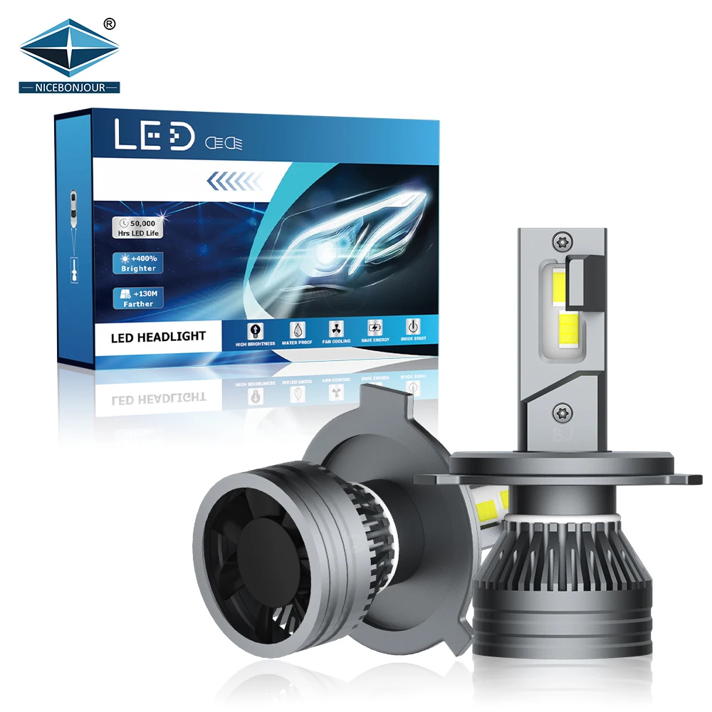 Led H4 90w 9000lm Lk Super Bright Car Light Bulb 9005 H7 Lamp Canbus Luces Led Para Auto Luz H1 ...