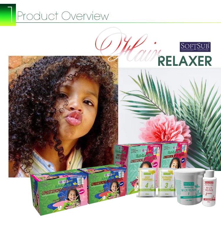 Wholesale Shea Butter Long Lasting Safe Gentle For Kids Hair Relaxer ...