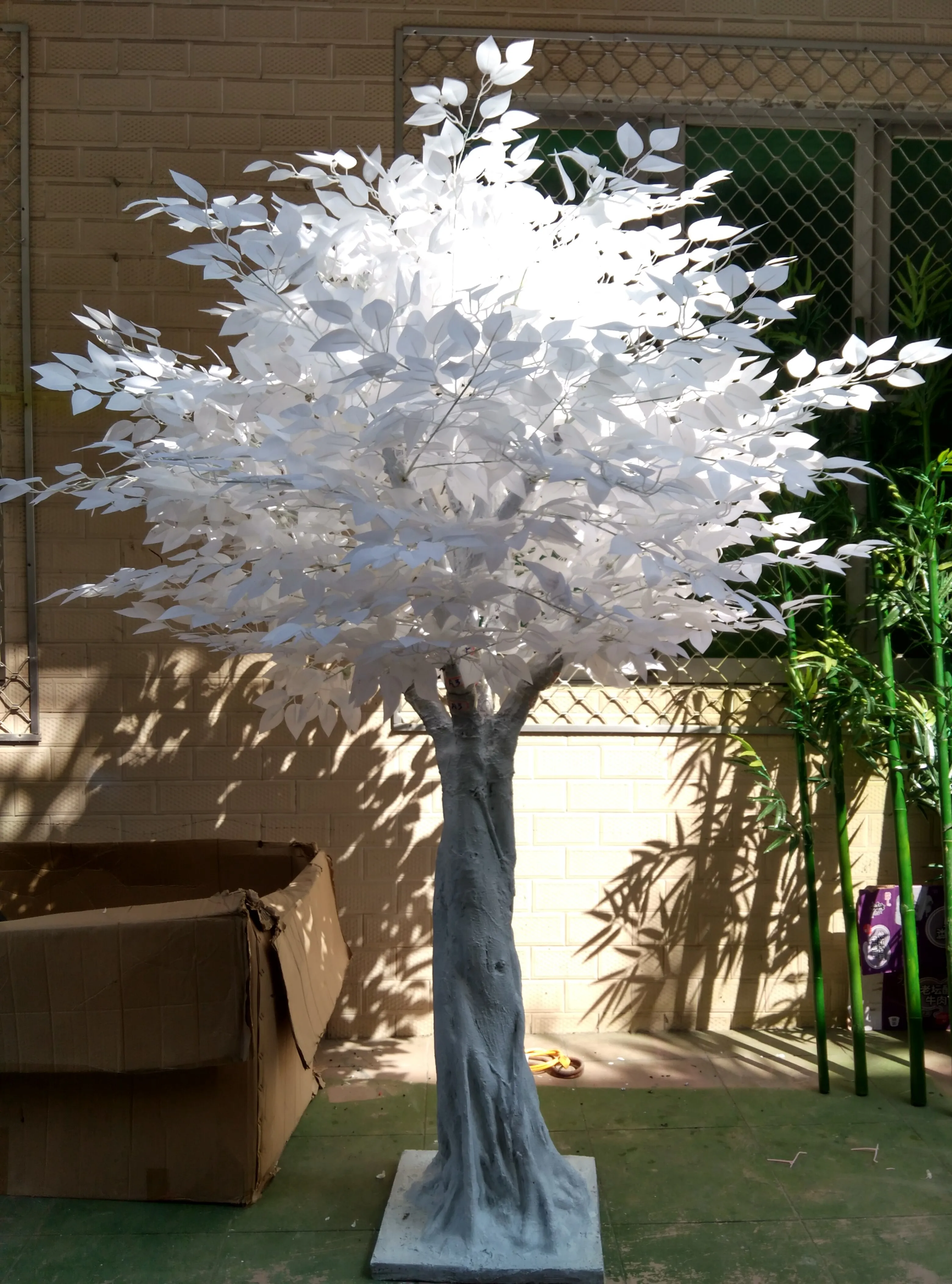 Songtao A10 5M Tall Artificial Ficus Tree - Durable & Life-like