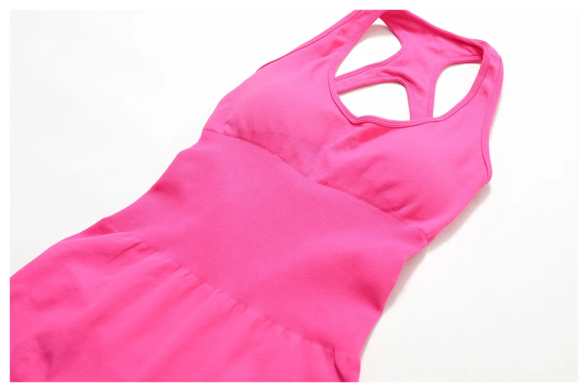 Workout Romper Women One Piece Slimming Jumpsuit Bodysuit